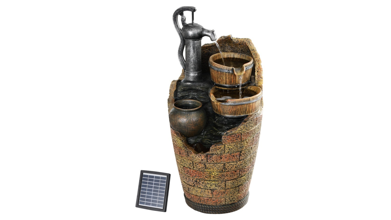 Gardeon Solar Fountain Water Feature - 80cm | Harvey Norman