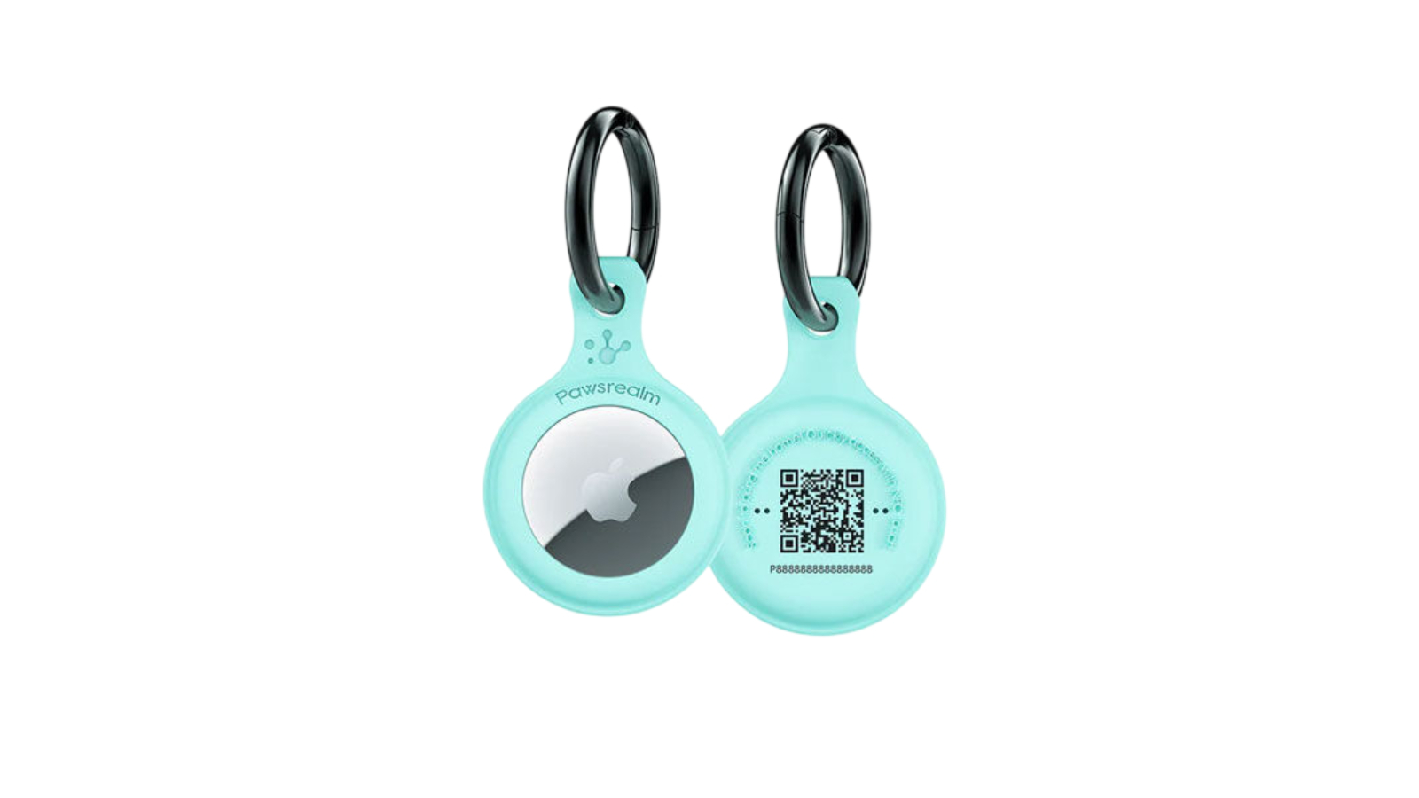 PawView Smart AirTag QR Code Collar Holder for Cats and Dog - Blue ...