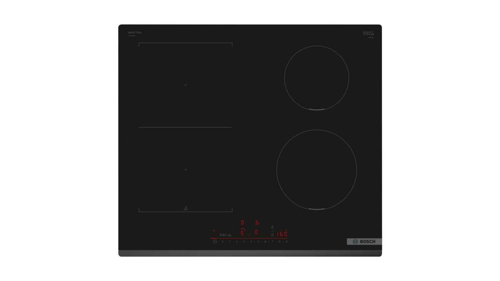 Bosch Black Series 6 Induction Cooktop - 60cm | Harvey Norman