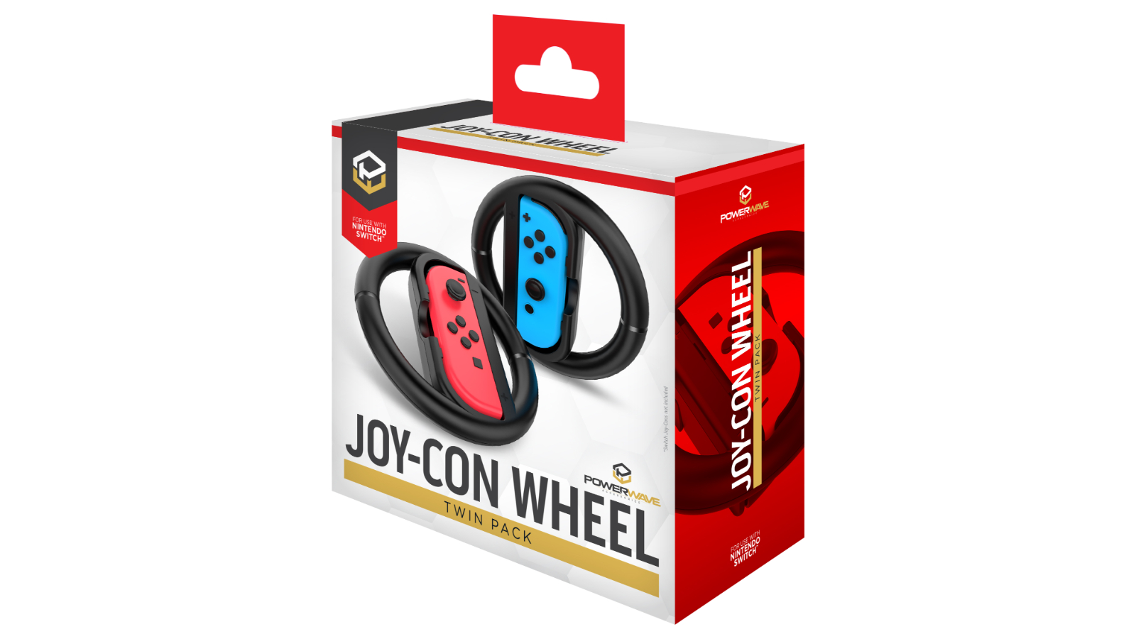 Powerwave Nintendo Switch Joy Con Wheel Twin Pack | Harvey Norman