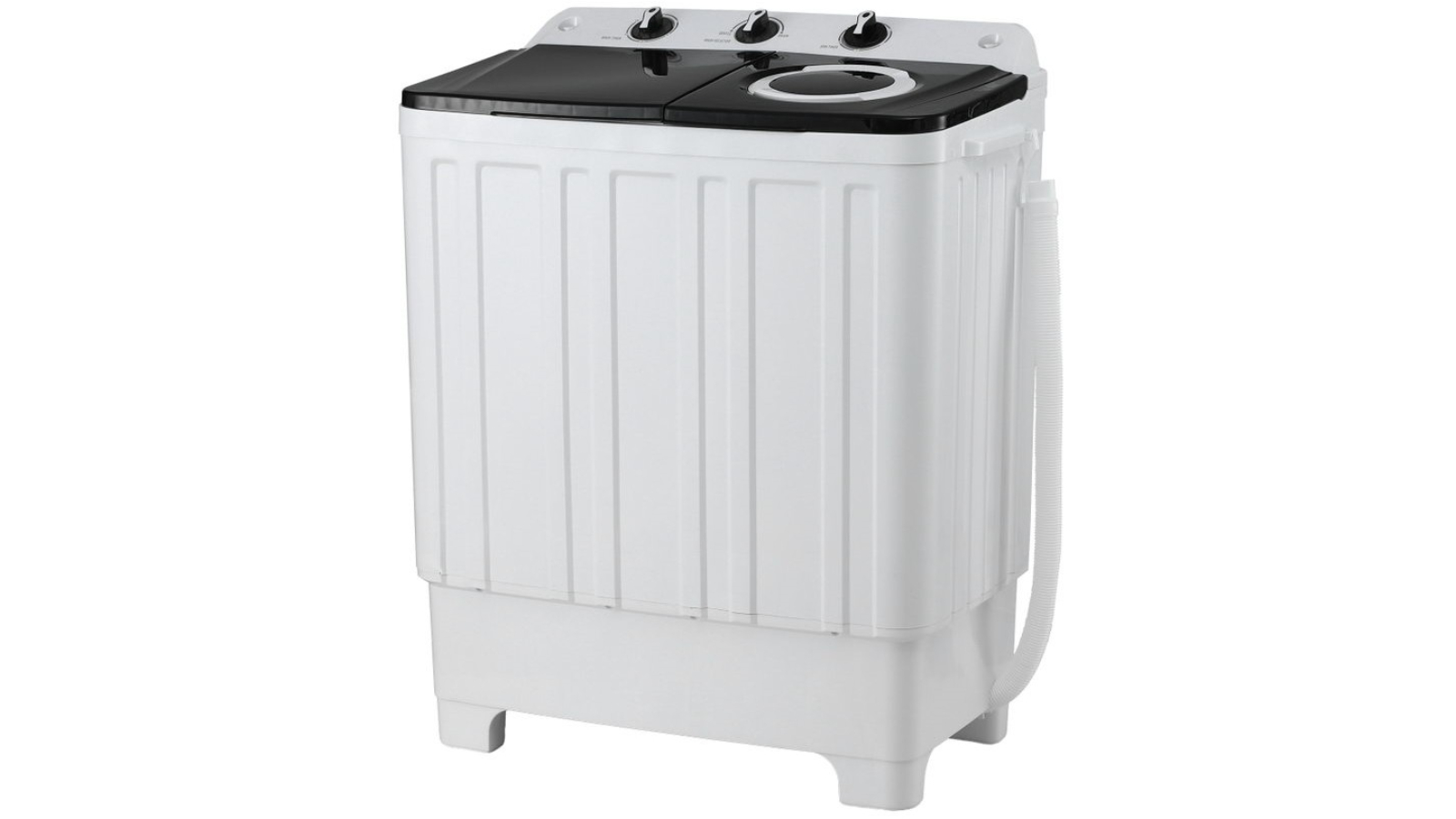 Devanti White 7kg Twin Tub Portable Washing Machine | Harvey Norman