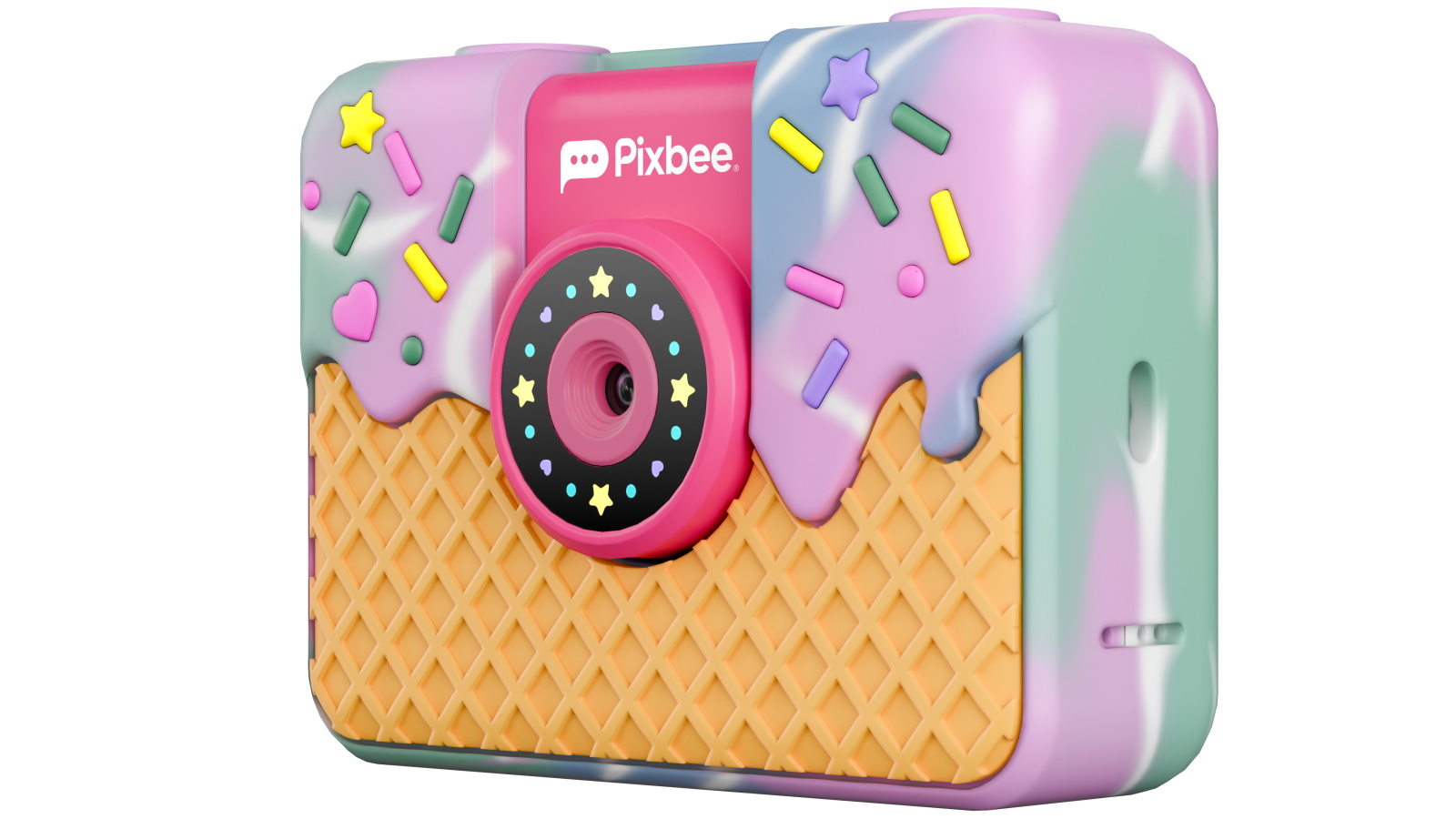 Pixbee PixPlay Gen 2 Kids Digital Camera with Built-in Games - Ice ...