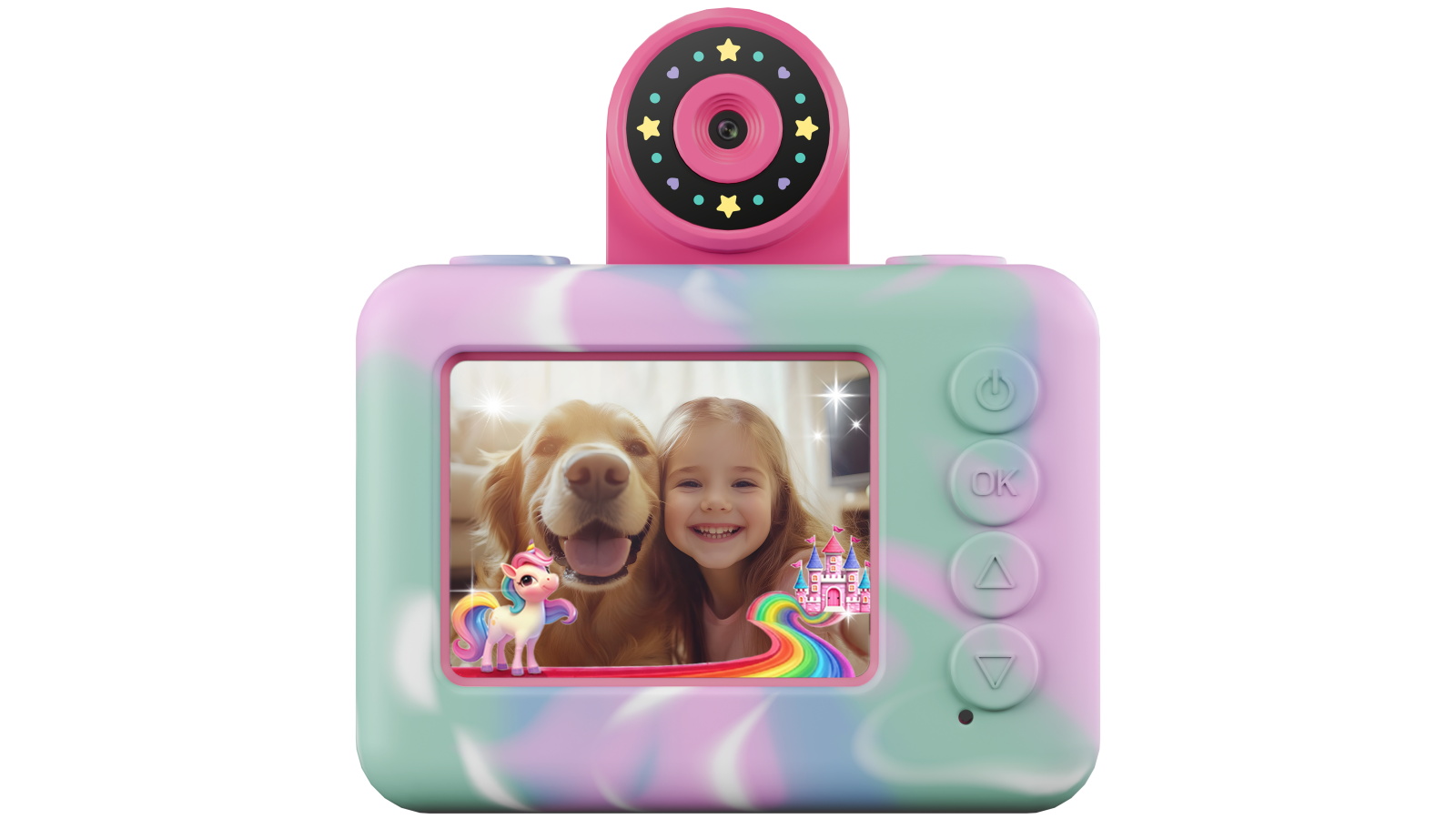 Pixbee PixPlay Gen 2 Kids Digital Camera with Built-in Games - Ice ...