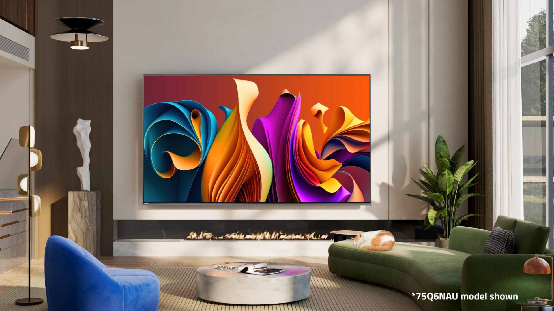 Hisense 65-inch Q6NAU 4K QLED Smart TV | Harvey Norman