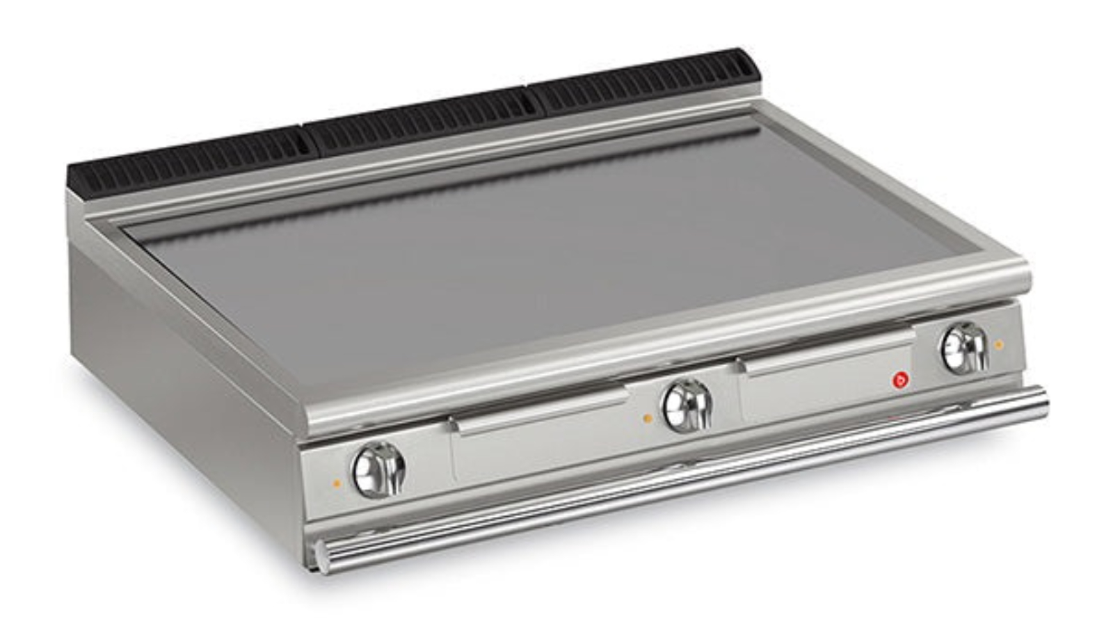 Baron 3 Burner Electric Fry Top with Smooth Mild Steel Plate - 90cm | Harvey Norman