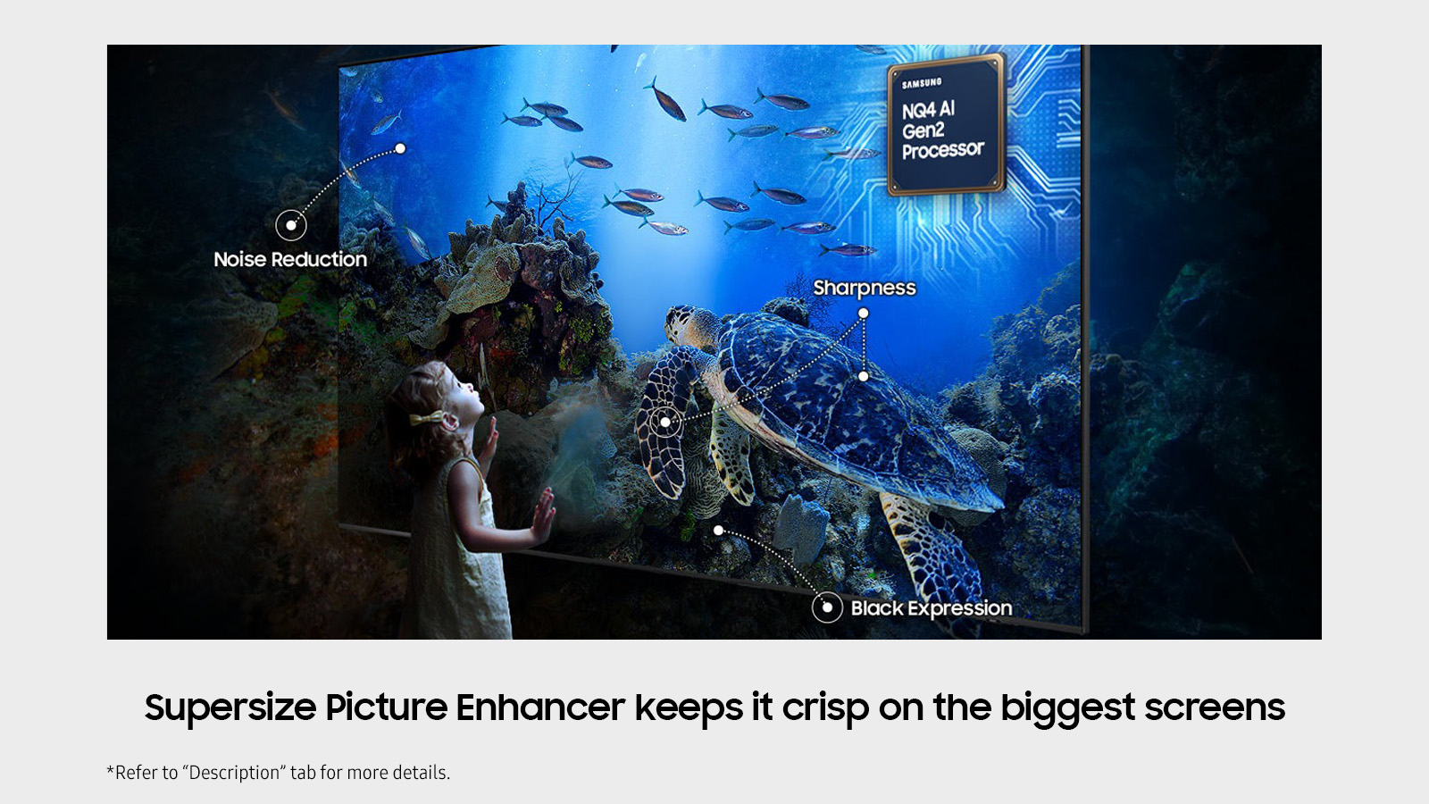 Samsung 100-inch QN80F Neo QLED 4K Mini LED AI Smart TV | Harvey Norman