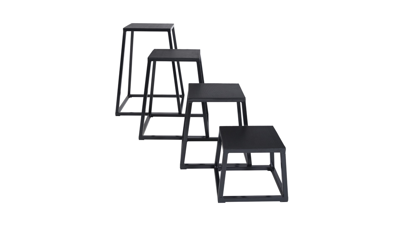 Orbit Fitness Set of 4 Plyometric Box - Steel | Harvey Norman