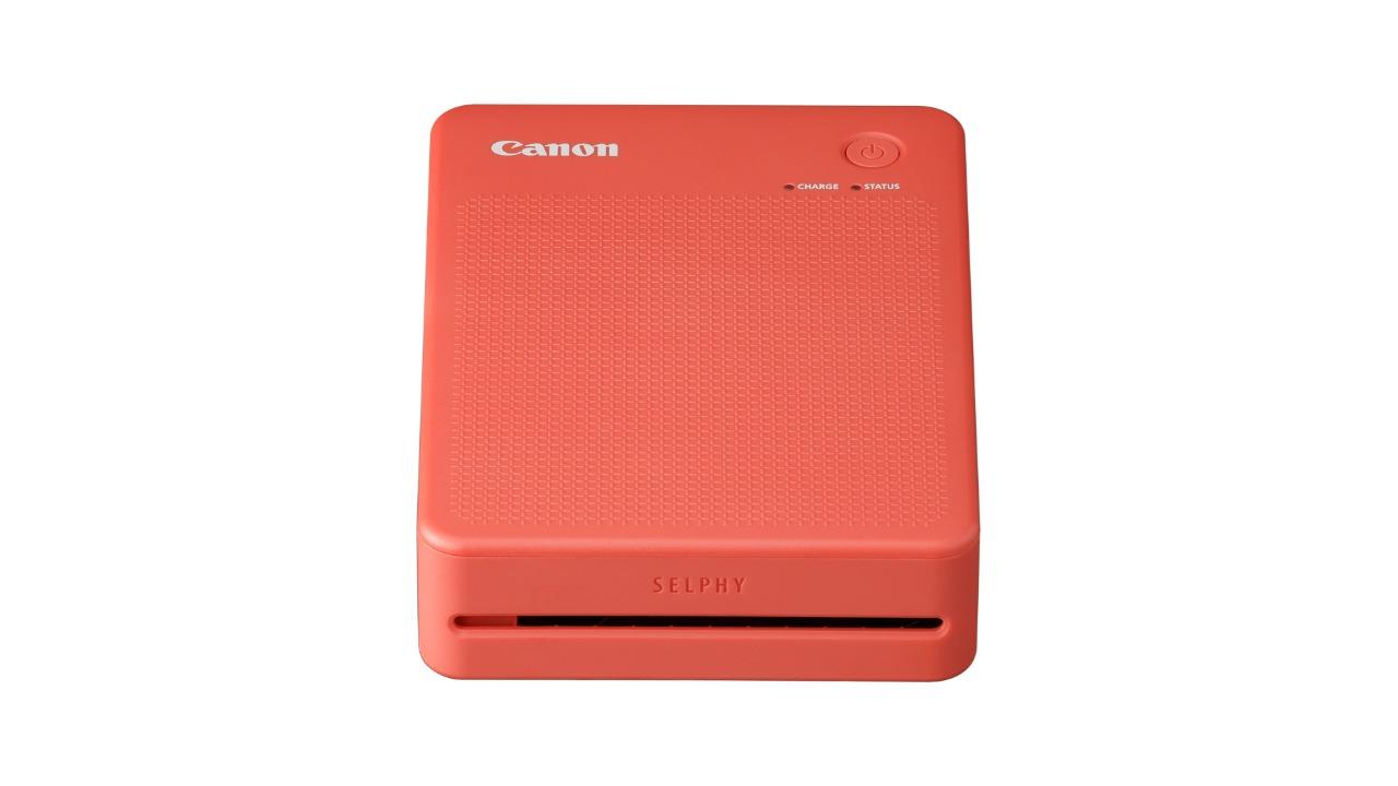 Canon Selphy Square QX20 Compact Photo Printer - Red | Harvey Norman
