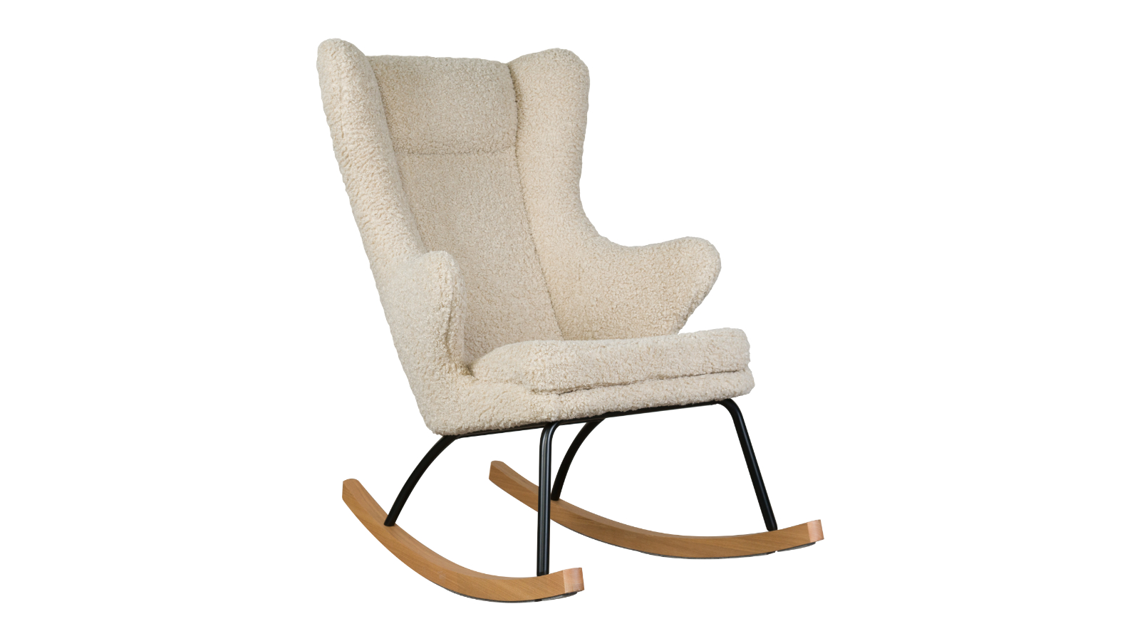 Quax Adult Rocking Chair De Luxe - Sheep Boucle | Harvey Norman