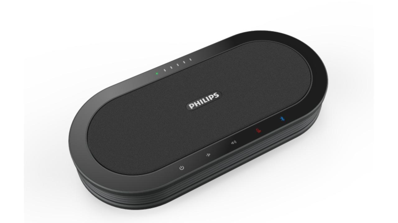 Philips Smart Meeting Conference Microphone - Black | Harvey Norman