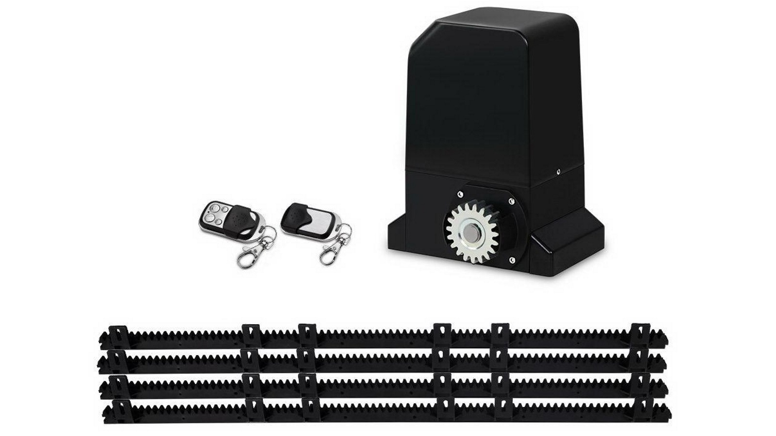LockMaster 1000kg Electric Sliding Gate Opener Automatic Motor Remote ...