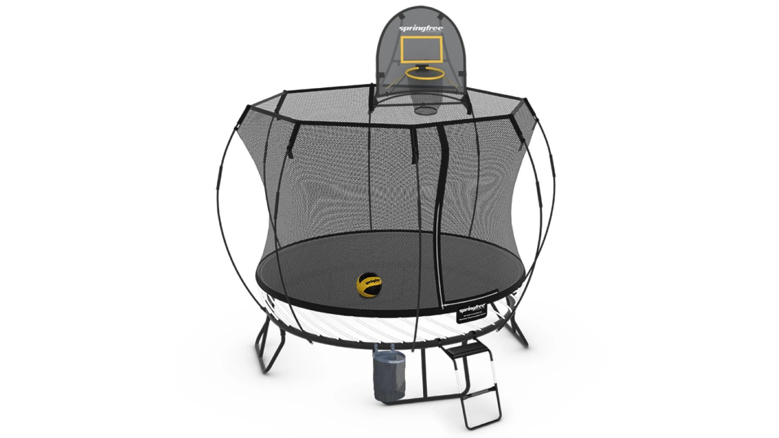Springfree Compact Round Trampoline 8 ft Sports Bundle | Harvey Norman