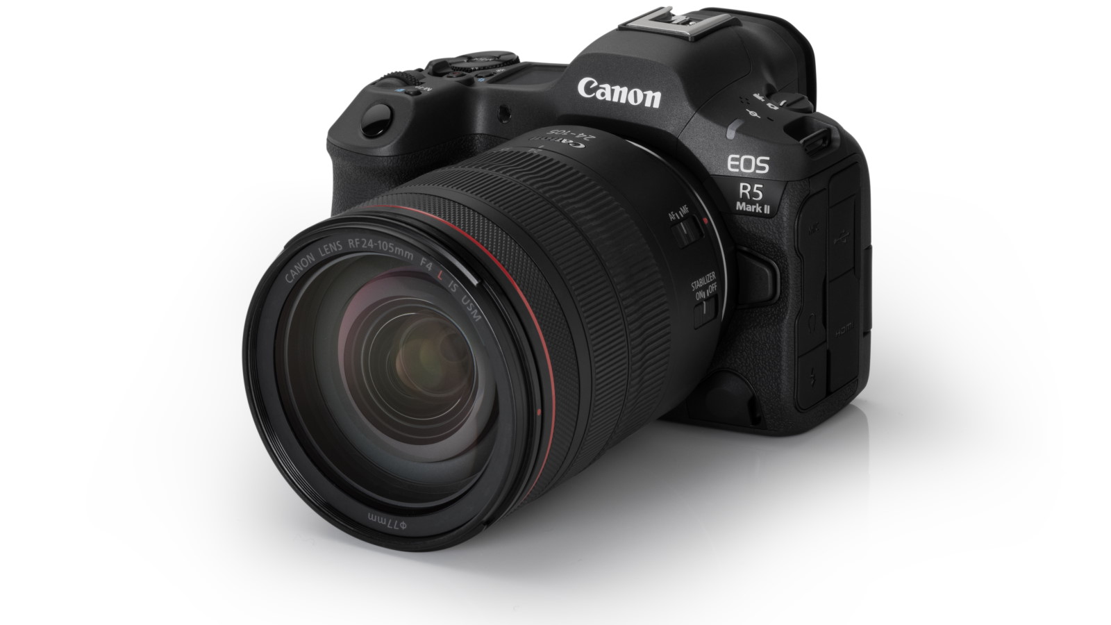 Canon EOS R5 Mark II Mirrorless Camera Kit with RF 24-105mm f4/6L IS ...