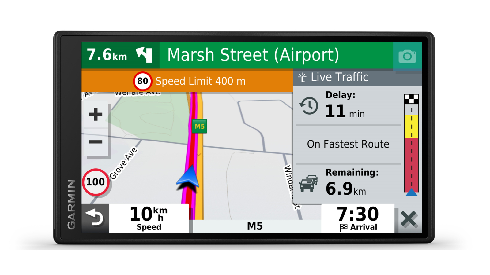 Garmin DriveSmart 55 5.5-inch GPS Navigator | Harvey Norman