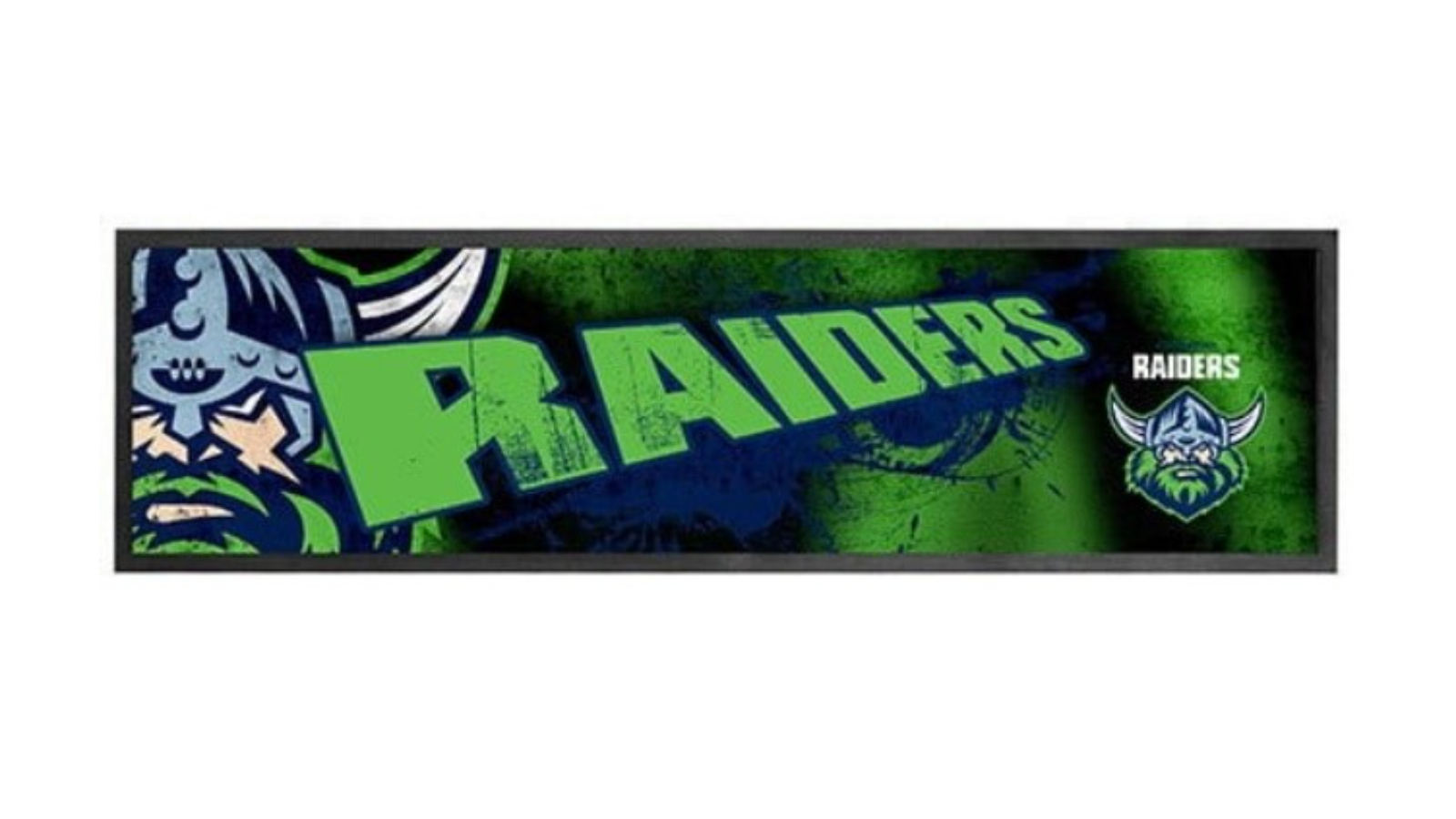 NRL Canberra Raiders Team Logo Bar Runner Mat | Harvey Norman