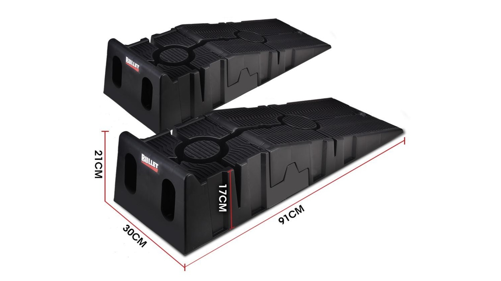 Bullet Pro 2.5T Heavy Duty Car Service Ramps - Set of 2 | Harvey Norman