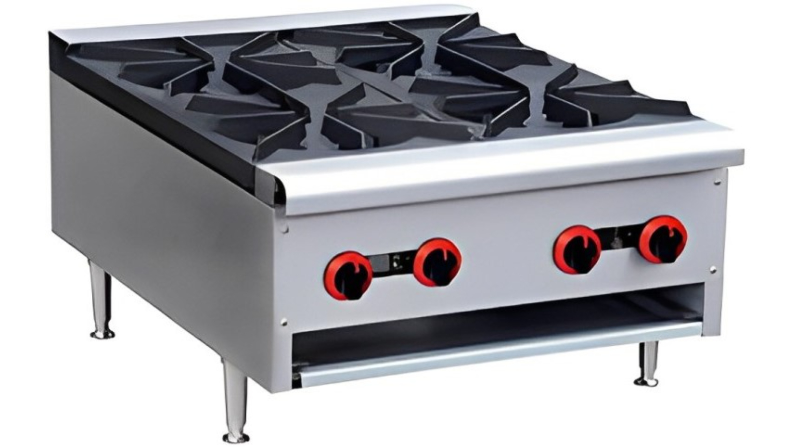 Gasmax RB-4E Commercial 4 burner Gas Cook top | Harvey Norman