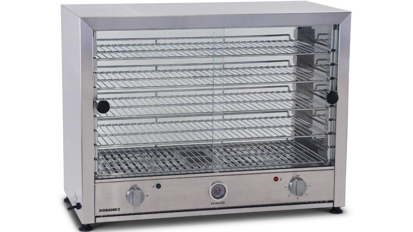 Roband PM100L Hinged Glass Door with Internal Light Pie/Food Warmer ...