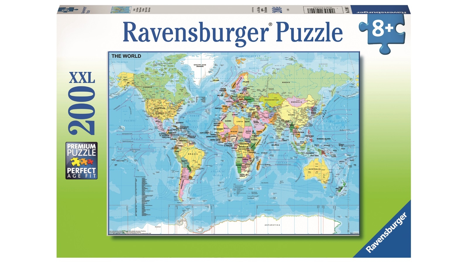 Ravensburger Map of the World 200-pieces Puzzle | Harvey Norman