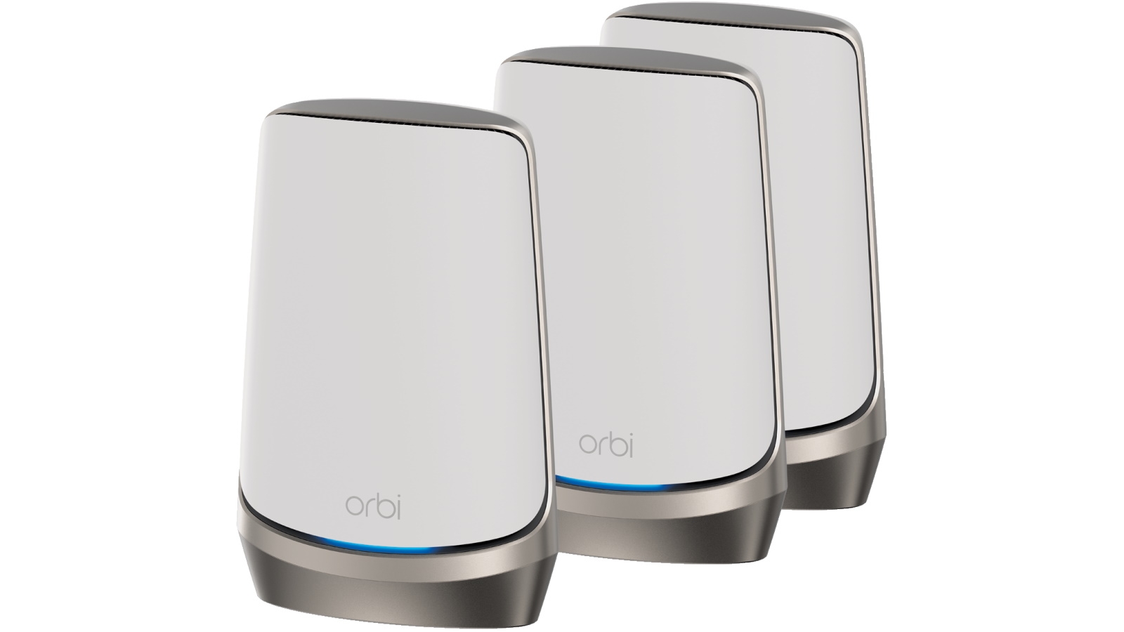 NETGEAR Orbi AXE11000 Quad band WiFi 6E Mesh System | Harvey Norman