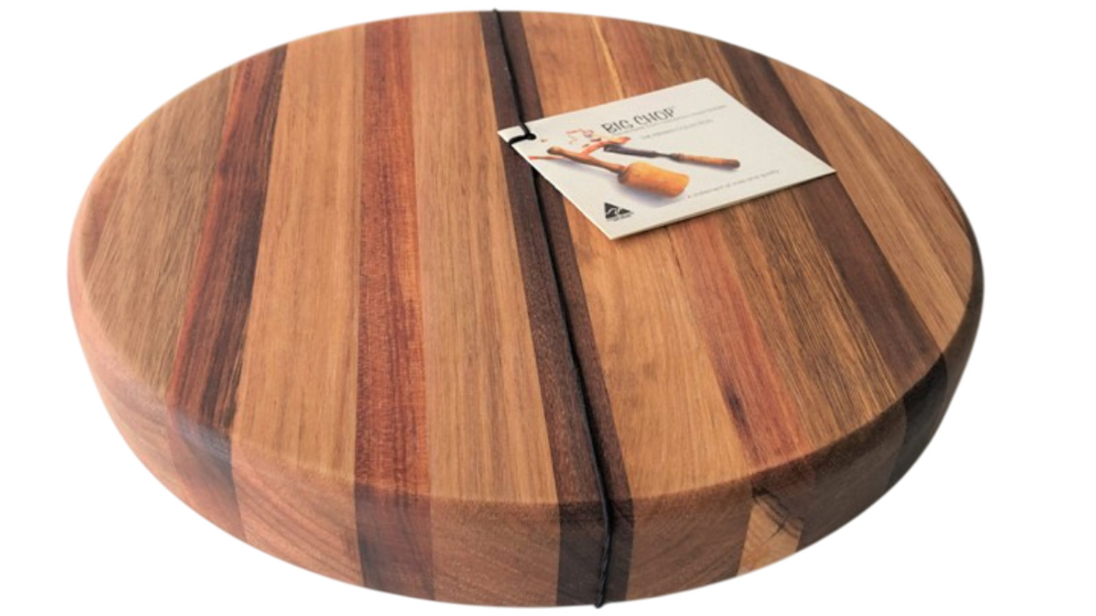 Big Chop Pieman River Round Chopping Board - Brown | Harvey Norman