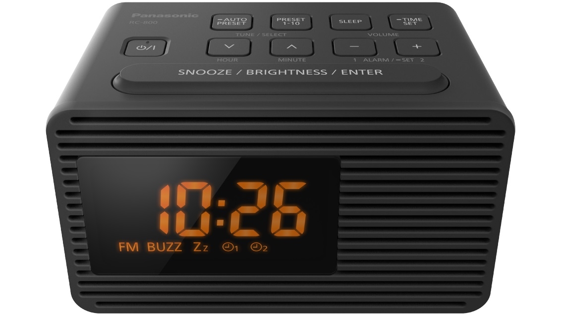 Panasonic RC-800 Portable Clock Radio | Harvey Norman