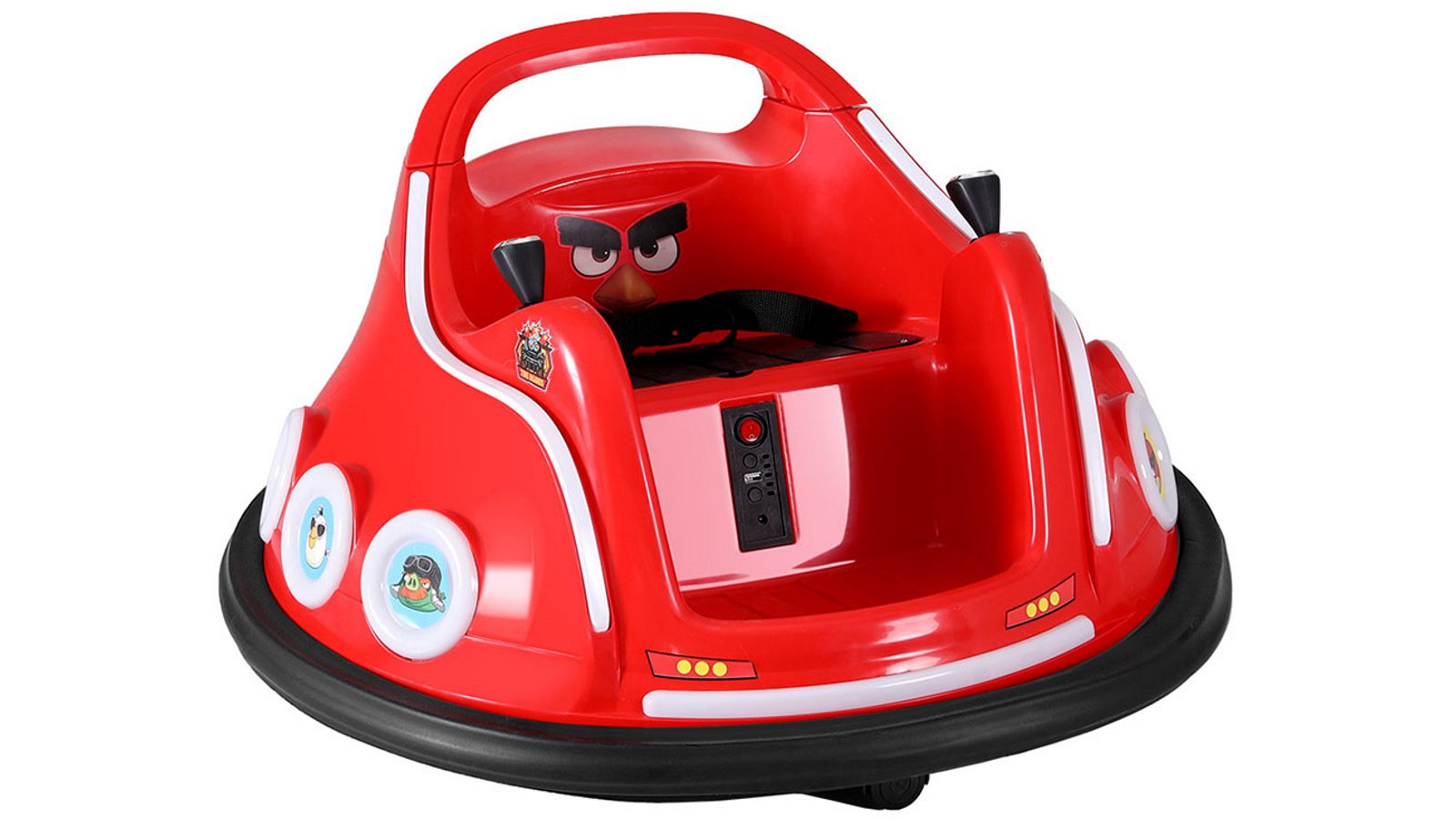 Rigo Kids Ride On Car with Angry Birds Stickers - Red | Harvey Norman