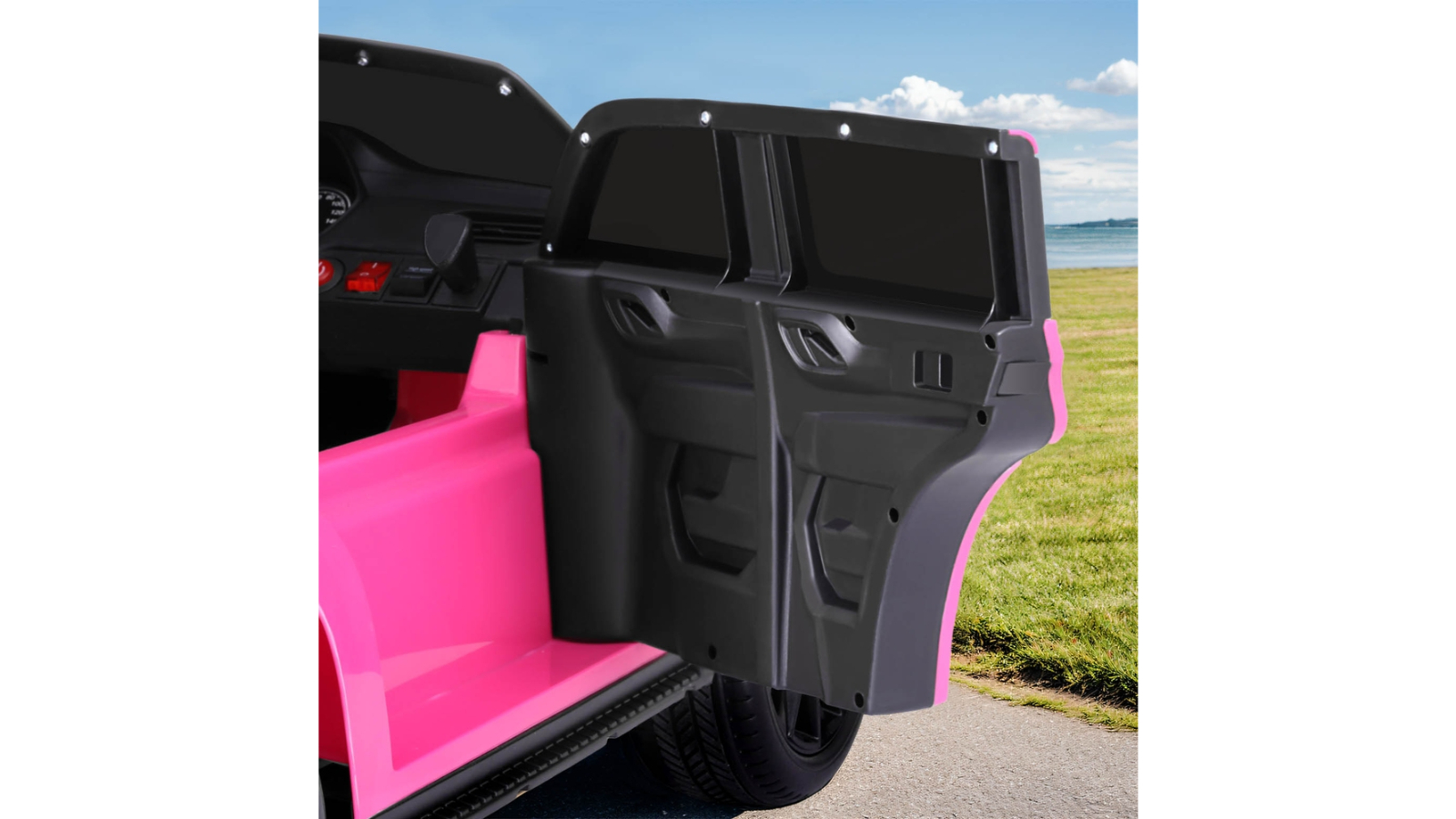 Keezi Kids 12V Licensed Chevrolet Tahoe Ride-on Car - Pink | Harvey Norman