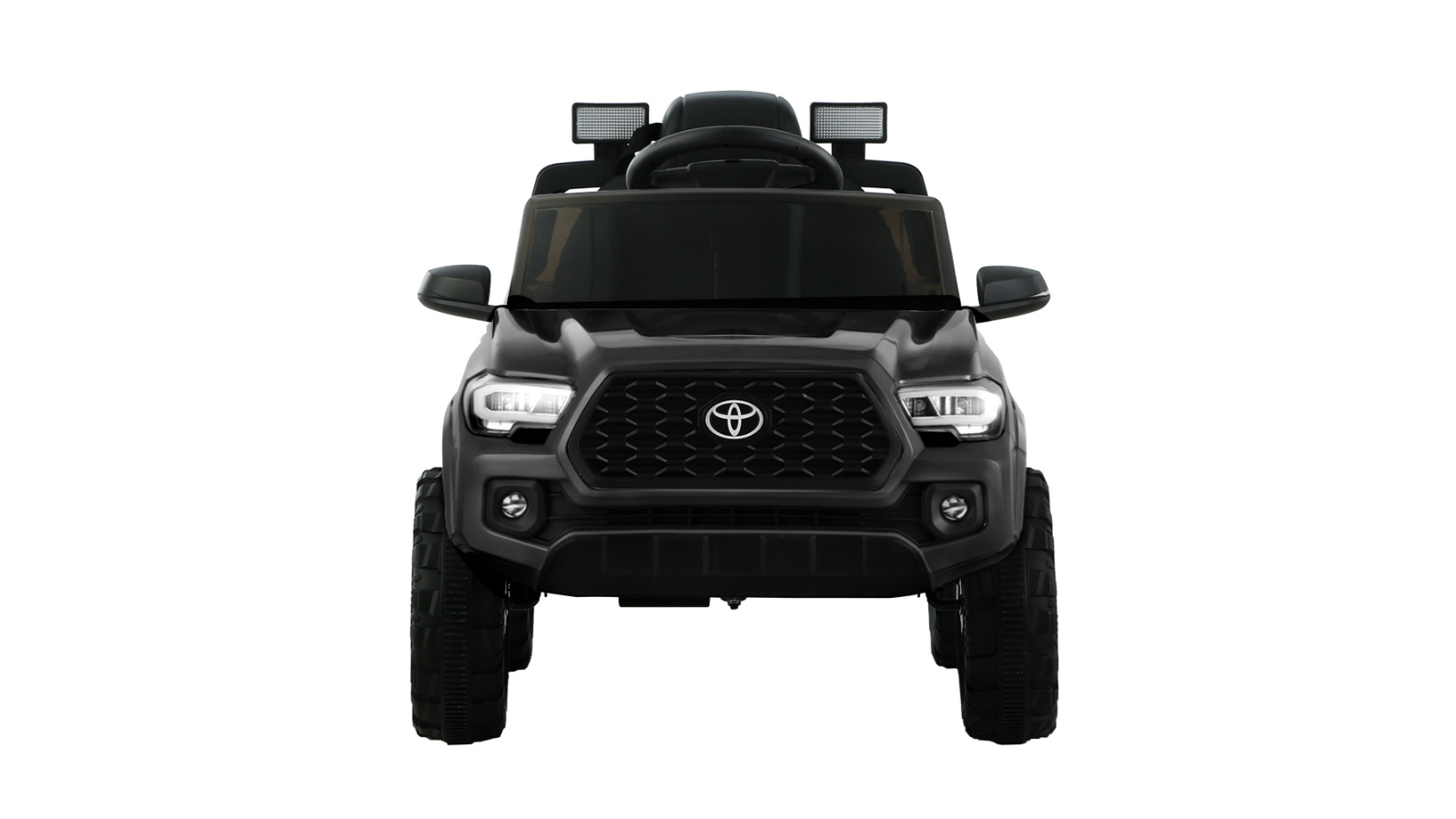 Toyota Kids Ride On Electric Off-Road Tacoma Jeep - Black | Harvey Norman