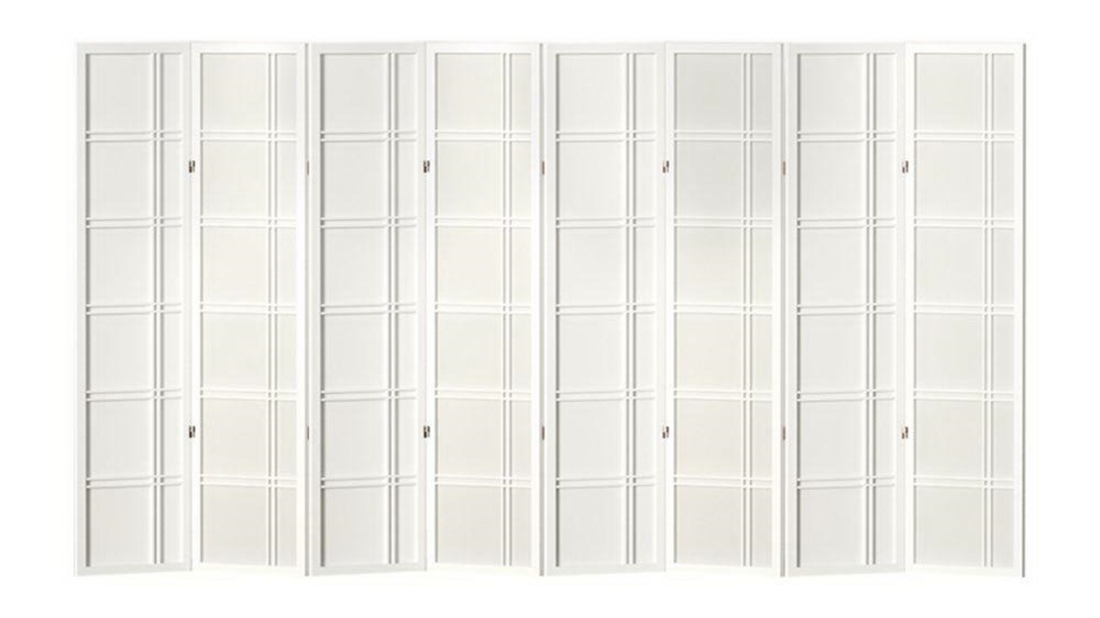 Artiss 8 Panel Square Style Room Divider - White | Harvey Norman