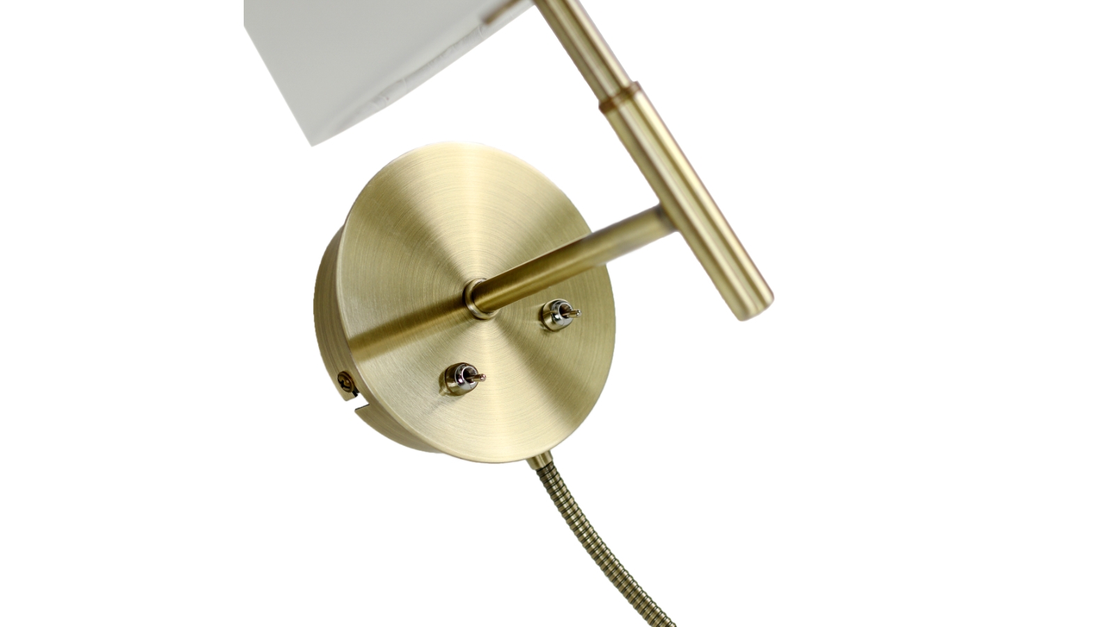 Lexi Lighting Riley Wall Light - Antique Brass | Harvey Norman