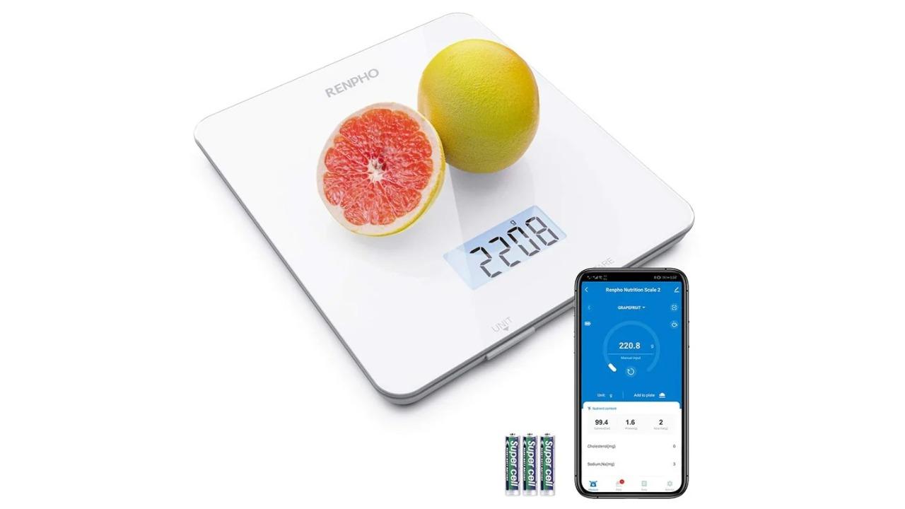 Renpho Digital Food Scale | Harvey Norman