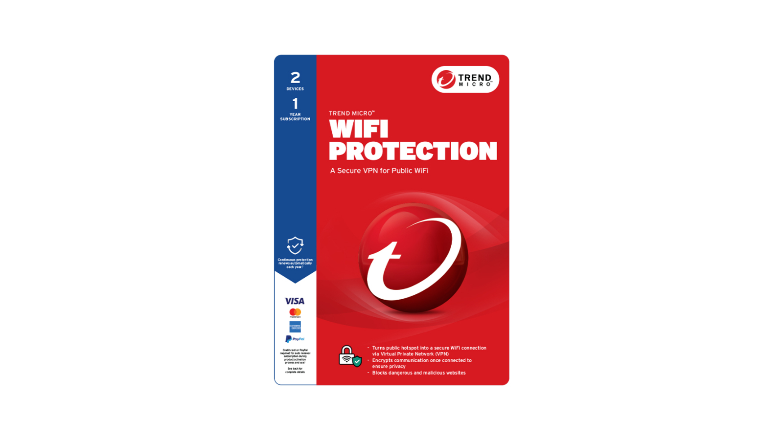 Trend Micro WiFi Protection | Harvey Norman