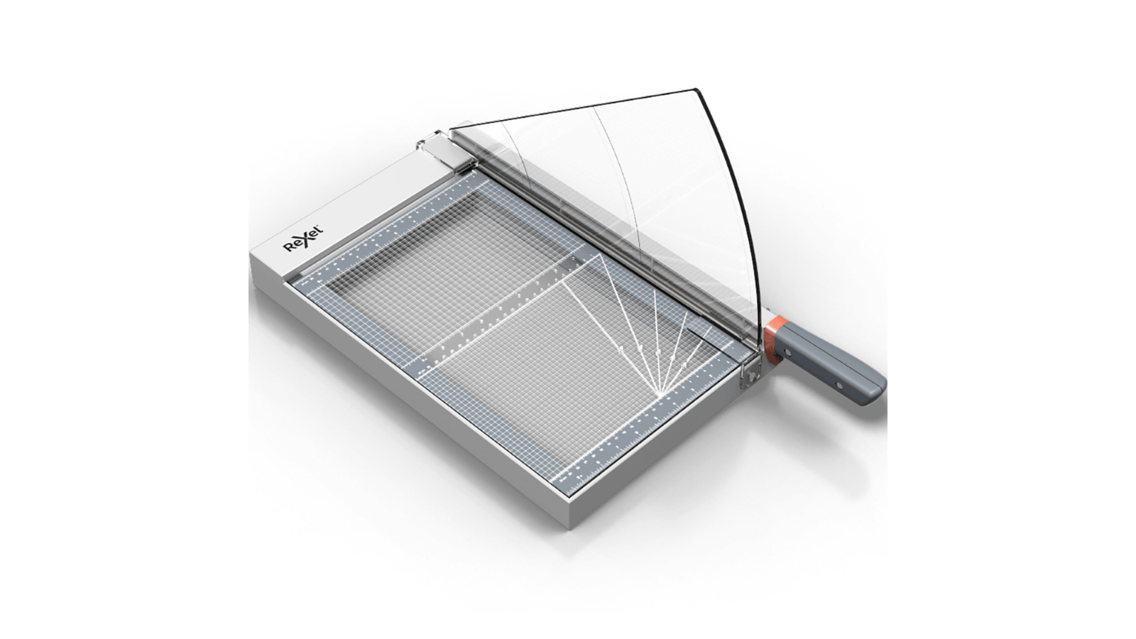 Rexel LED Guide Glass A4 Paper Trimmer | Harvey Norman