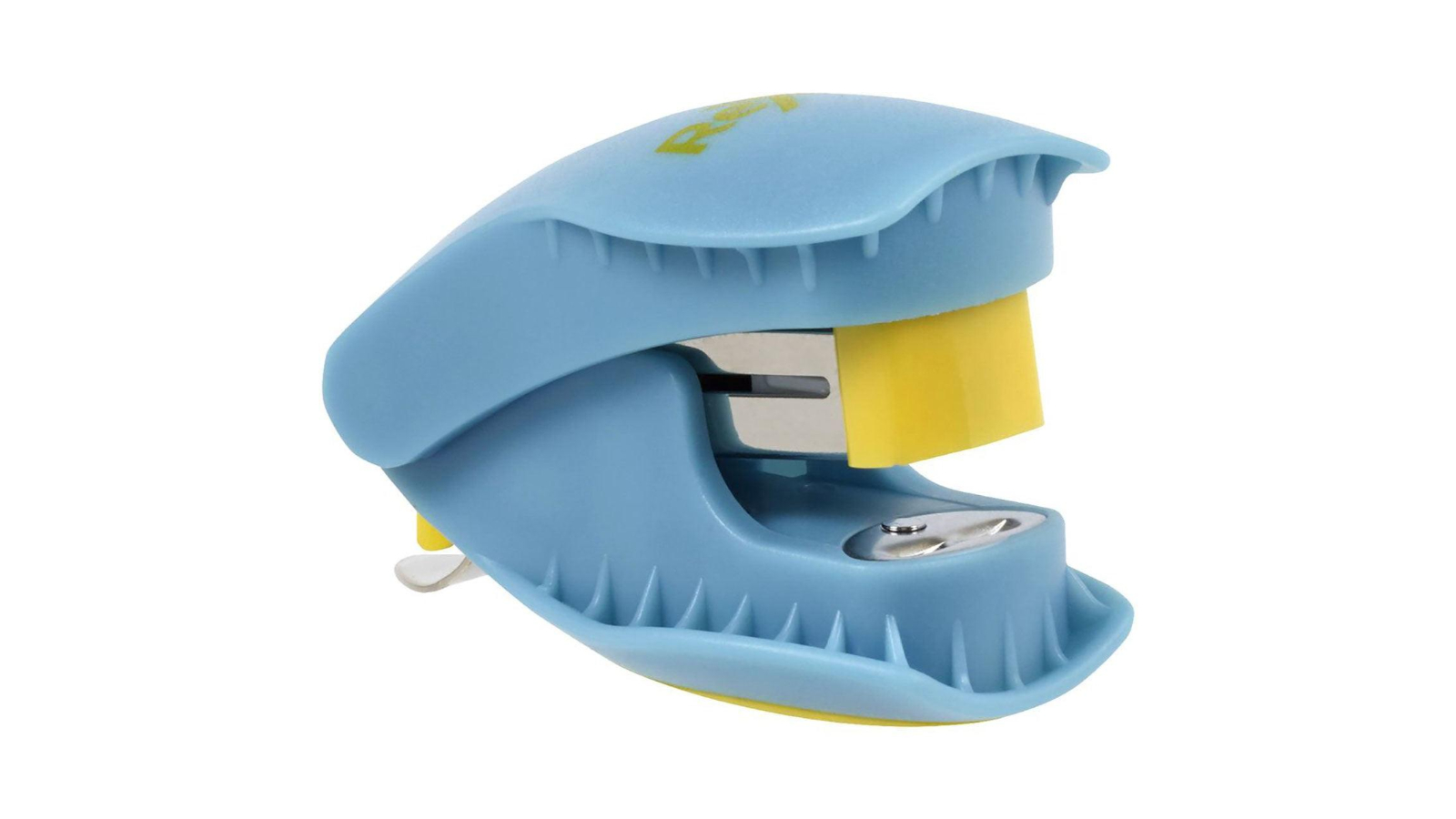 Rexel Beasti Mini Stapler - Blue/Yellow | Harvey Norman
