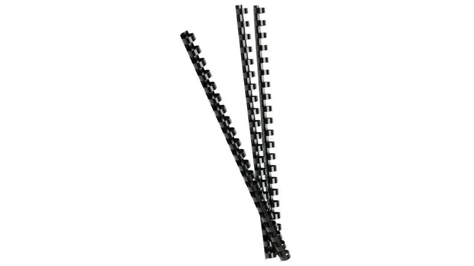 Rexel Box of 50 21 Loop A4 Black Plastic Round Binding Comb - 5cm ...