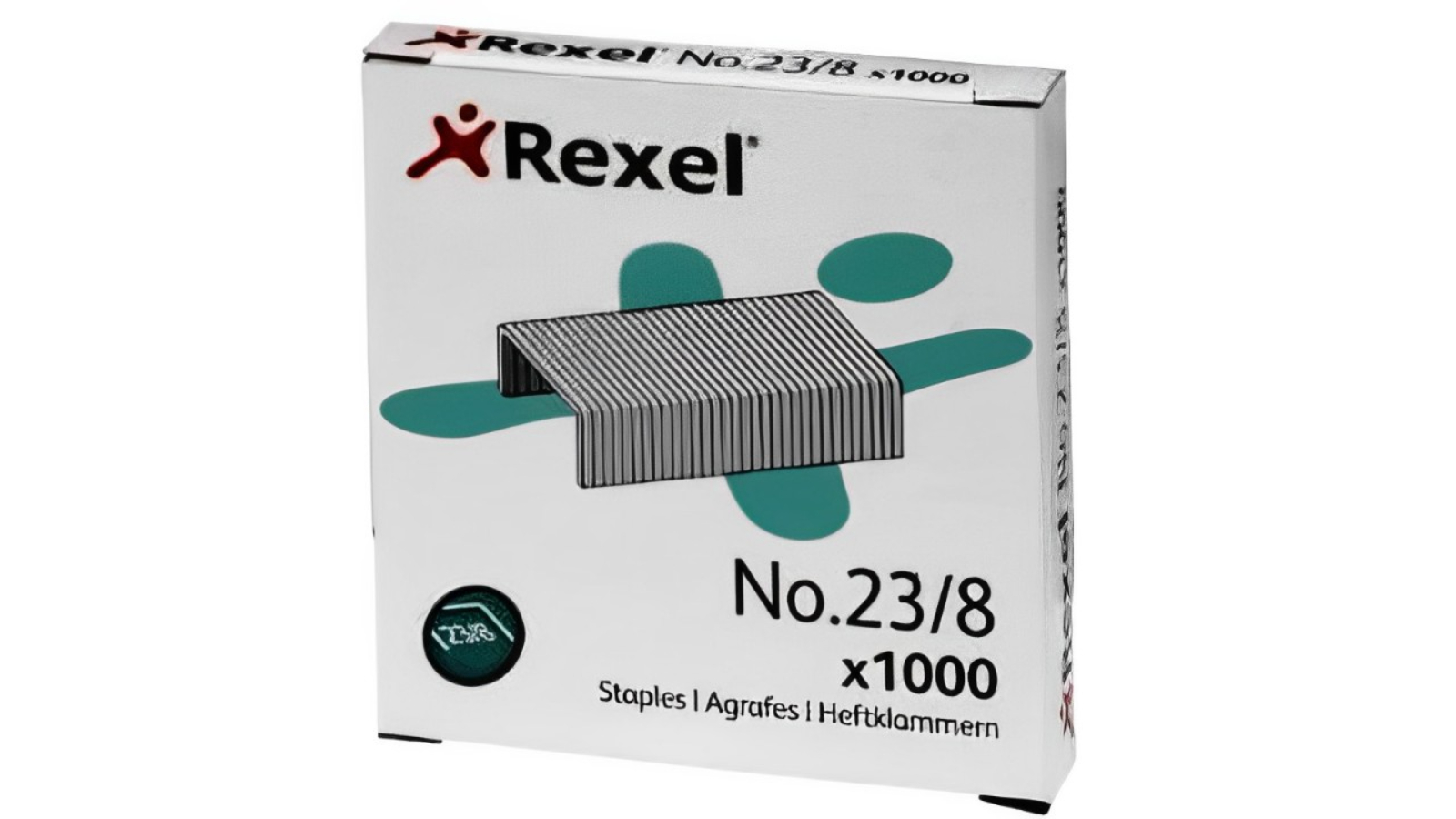 Rexel Pack of 1000 No.23/8 Staple | Harvey Norman