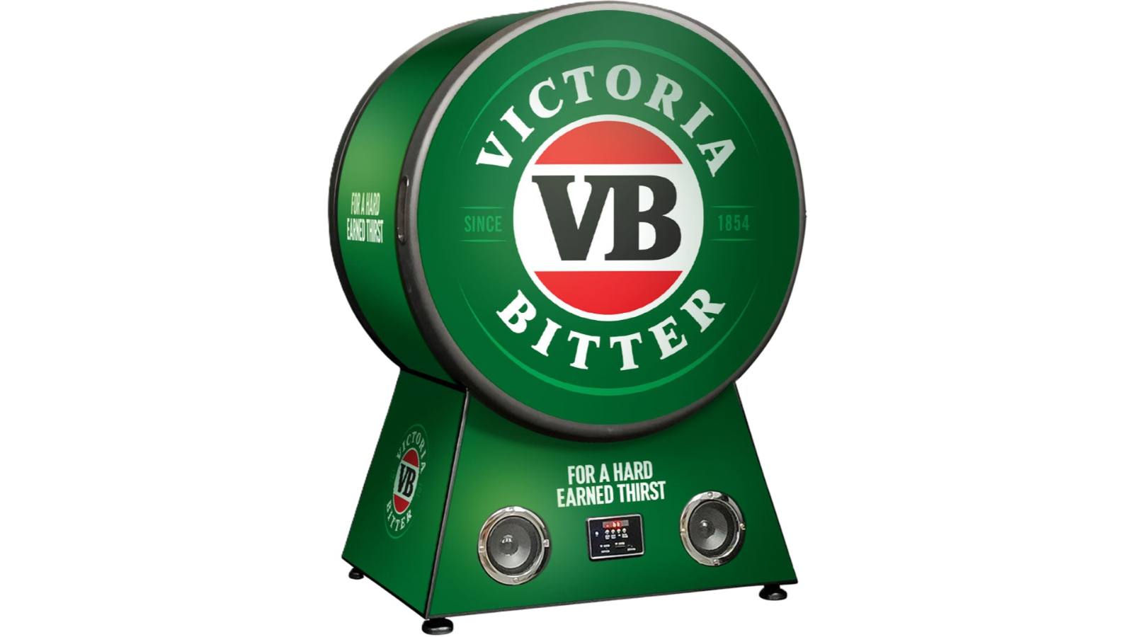 CUB Round Shaped VB Bar Fridge with Bluetooth and Speaker - 42 Litre ...