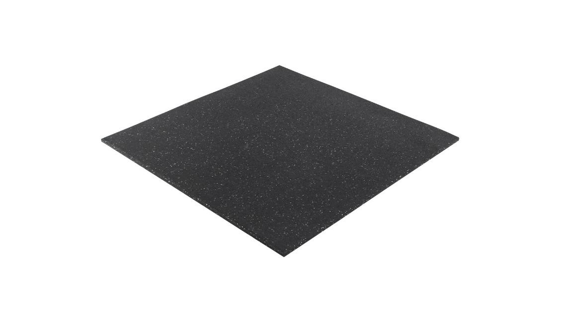 Orbit Fitness 1 x 1 x 0.015metre Thick Rubber Floor Tile - Blue ...