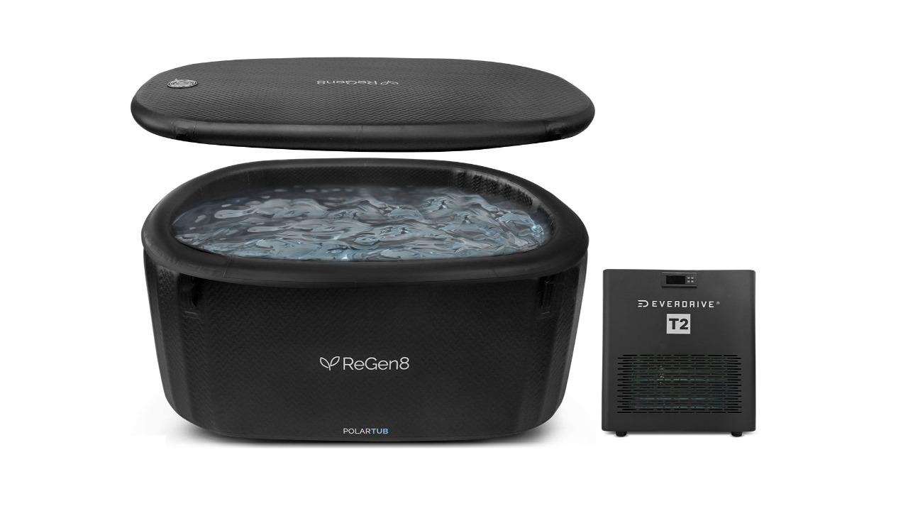 Regen8 PolarTub Cold Plunge Ice Bath with T2 Chiller Unit | Harvey Norman