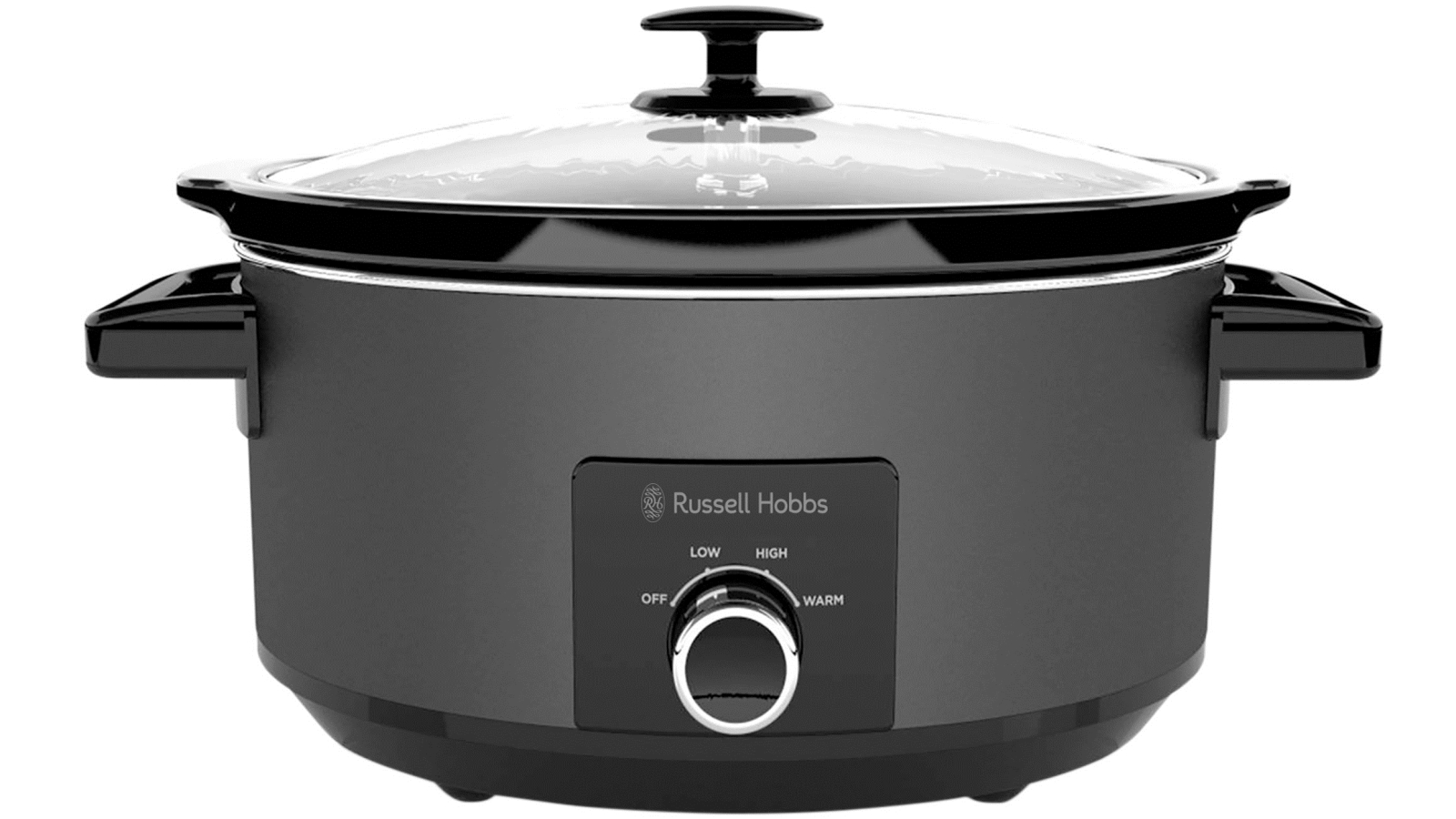 Russell Hobbs 7L Slow Cooker - Matte Black | Harvey Norman