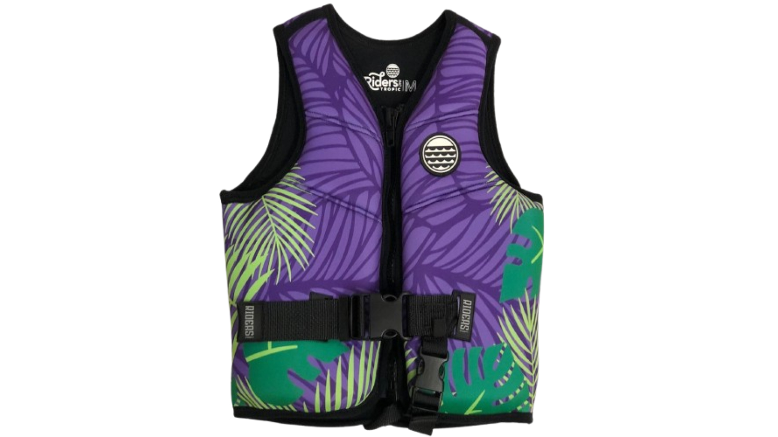 Riders Inc Tropic Purple Girls Neoprene Buoyancy Flotation Life Jacket ...