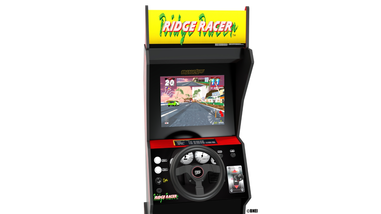 This Feature-Packed Ridge Racer Arcade Cabinet Is Only $300, 49% OFF