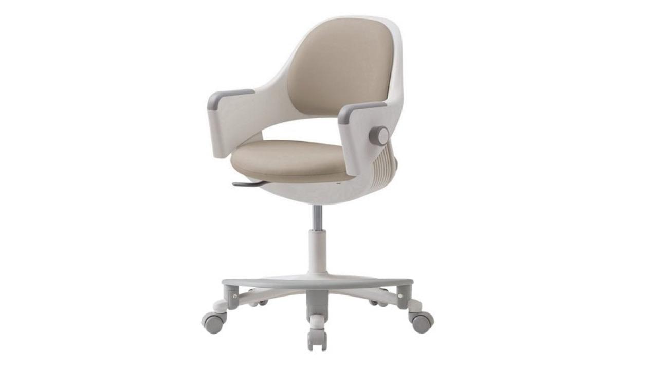 Sidiz Australia Ringo Ergonomic Kids Chair with Footrest - Soy Milk ...