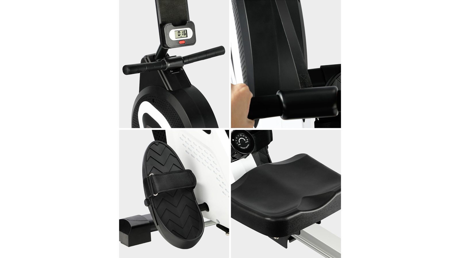 Finex Magnetic 16-Level Rowing Machine | Harvey Norman