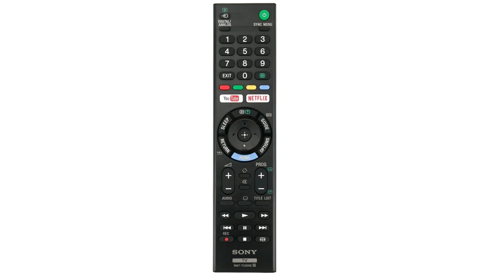 Sony RMTTX300E Genuine Sony TV Remote Control | Harvey Norman