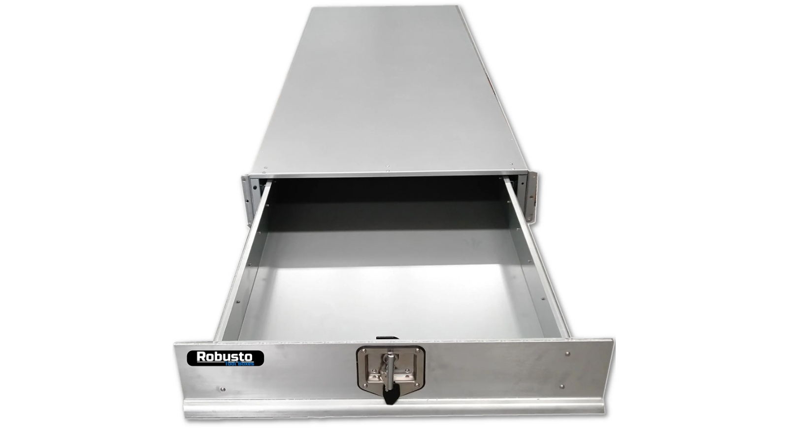 Robusto Under Tray Trundle Box - Chrome | Harvey Norman