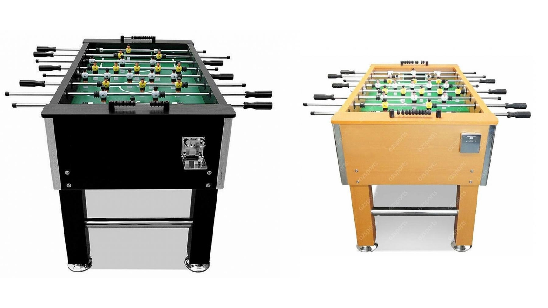 T and R Sports 5ft Heavy-Duty Soccer Foosball Table with Solid Steel ...