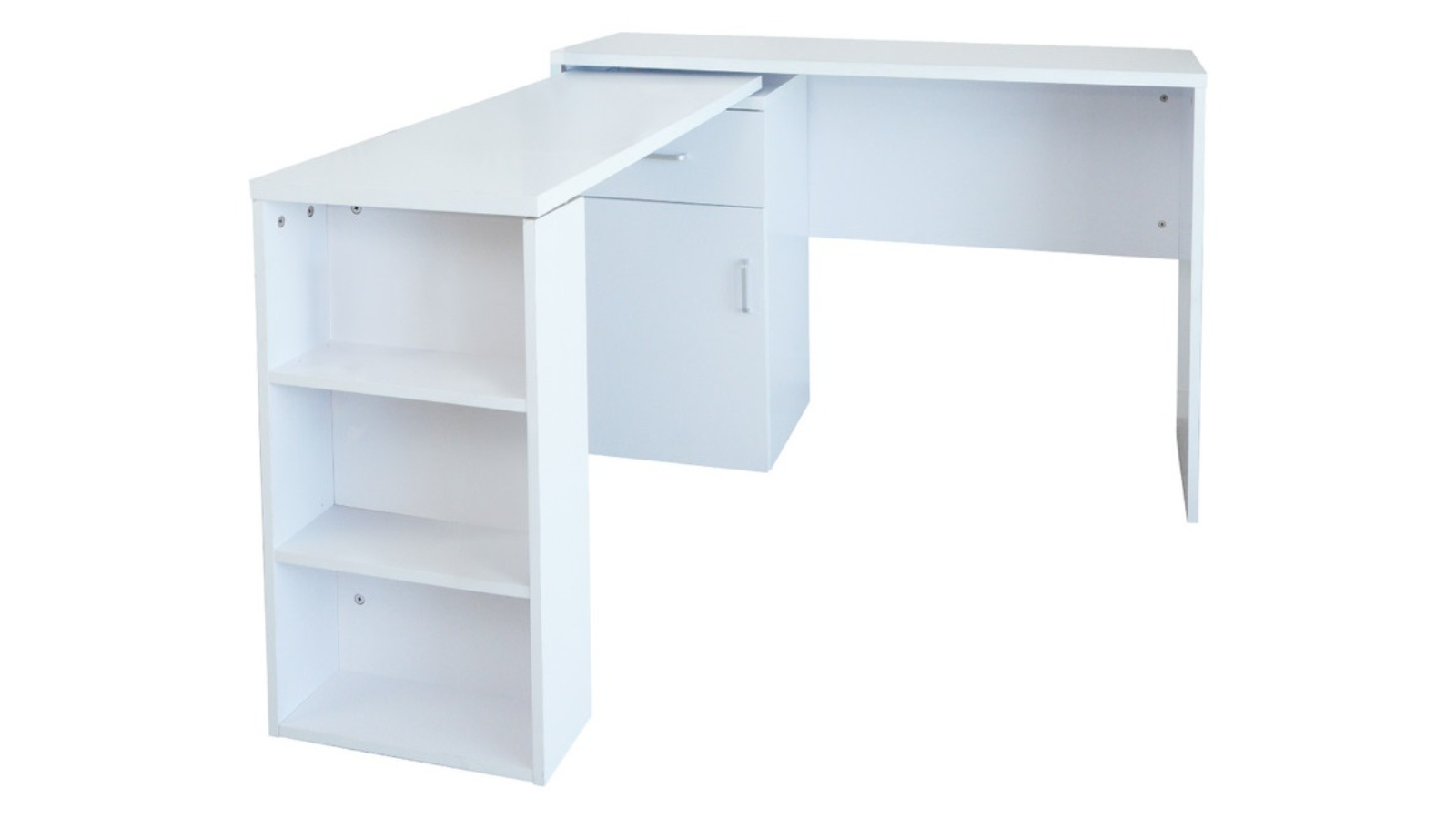 iRest Smart L-Shaped Rotating Desk | Harvey Norman