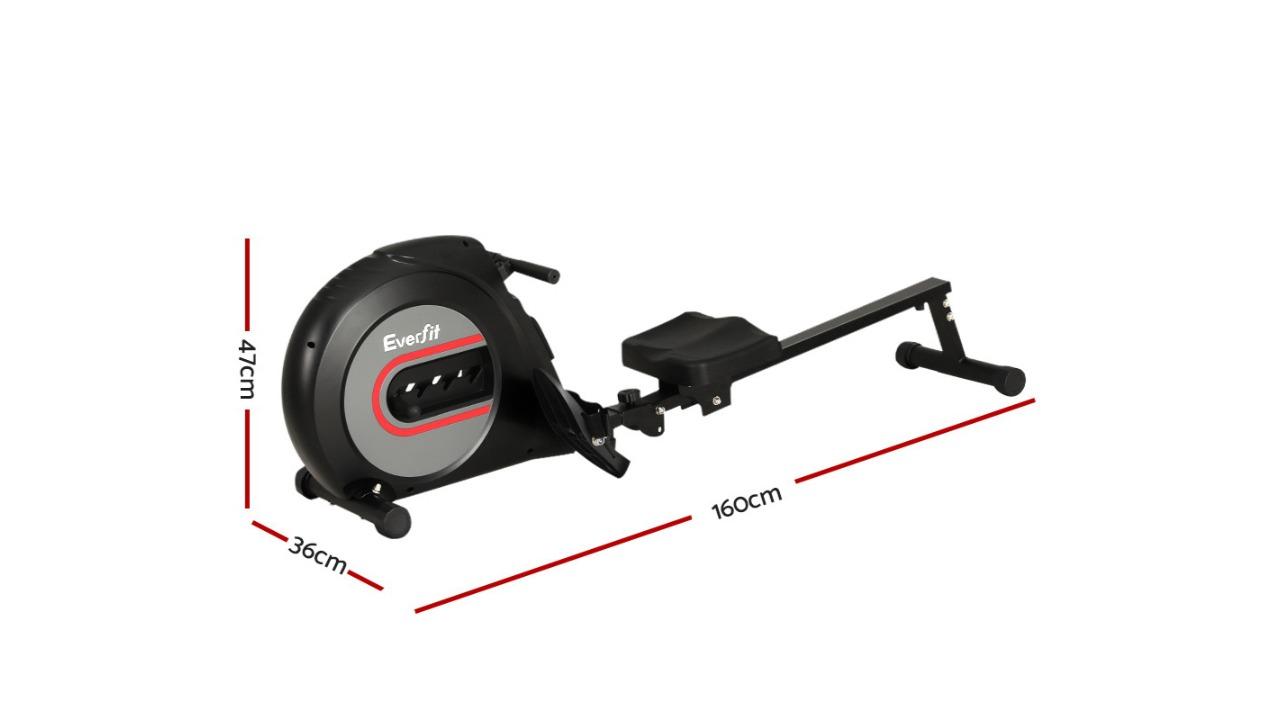 Everfit Fitness Home Cardio Rower Elastic Rope Resistance Rowing ...